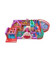 China Customized Colorful Children Playground Obstacle Inflatable for sale