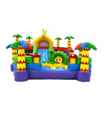 China Lively Inflatable Castle: Kids' Happy Spot Adventure Customized for sale