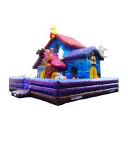 China Magical Inflatable Castle for Halloween Celebrations Spooky Play and Fright for sale