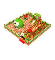 China Vibrant Cartoon Kids' Playground: Slides and More Adorable Cartoon - Style for sale