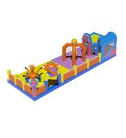 China Giant Vibrant Inflatable Amusement Park Adventure nchanting Fun Park Odyssey for sale