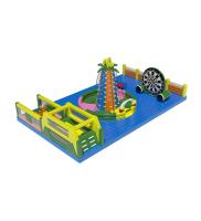 China Giant Vibrant Inflatable Amusement Park Adventure nchanting Fun Park Odyssey for sale