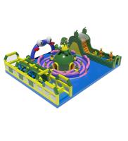 China Giant Vibrant Inflatable Amusement Park Adventure nchanting Fun Park Odyssey for sale
