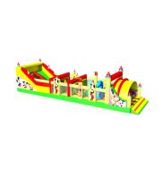 China Stars - and - Stripes Patriotic Inflatable Bull Riding Arena for sale