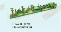 China Tropical Jungle - Style Inflatable Amusement for Children Play Area for sale