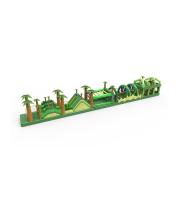 China Tropical Jungle - Style Inflatable Amusement for Children Play Area for sale