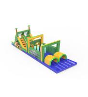 China Whimsical Inflatable: A Kids' Obstacle Play Highlight Playtime Adventure for sale