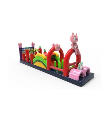 China Cute Rabbit - Styled Kids' Play Set Cartoon Character - Based Play Obstacle for sale