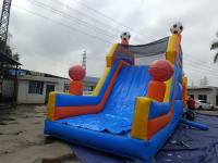 China Multi - colored Inflatable Obstacle with Sport Icons with Bright Hues for sale