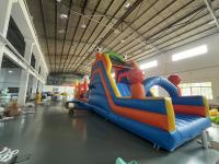 China Multi - colored Inflatable Obstacle with Sport Icons with Bright Hues for sale