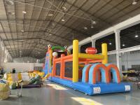 China Multi - colored Inflatable Obstacle with Sport Icons with Bright Hues for sale