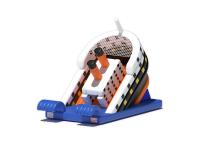 China Ship Style Double Sided Inflatable Slides With Wave Stopper for sale