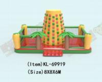 China Inflatable Rock Climbing: A Fun Outdoor Adventure Playground Tropical Palm Trees for sale