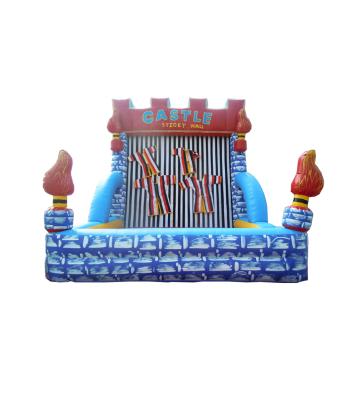 China Castle Sticky Wall Inflatable: A Fun - Filled Play Adventure Exciting Playground Attraction for sale
