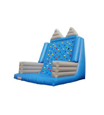 China Blue Inflatable Rock Climbing Wall: A Fun Adventure for All Ages Exciting Play for sale