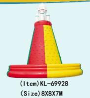 China Amazing Inflatable Rocket - Modeled Climbing Wall Item Art for sale