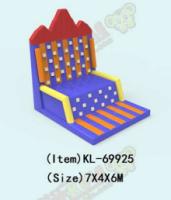 China Brightly Colored Vibrant Inflatable Play Structure for Kids' Entertainment for sale