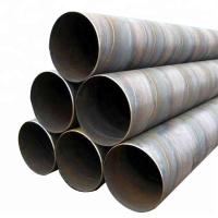 China Carbon welded seamless spiral steel pipe for oil pipeline construction,Sprial welded pipe,hot rolled hollow pipe, A53, for sale