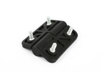 China Glass Furniture Auto Closer Hinges Glass Door Hinge 270 D 7.5N.M for sale