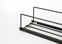 China Gravity 12N Retail Plastic Shelf Dividers Roller Shelves For Sliding Shelf System for sale