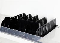 China Plastic Auto Feed Merchandise 50mm 20mm Gravity Feed Cooler Shelving for sale