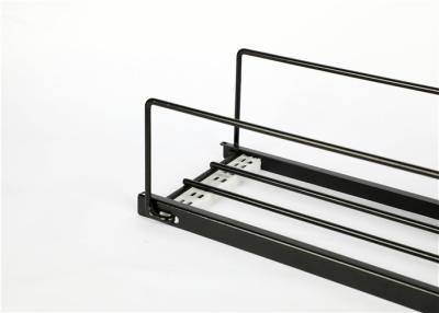 China Gravity 12N Retail Plastic Shelf Dividers Roller Shelves For Sliding Shelf System for sale