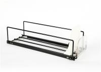 China Clear 660mm Shelf Pusher System Bottle Drink Divider Pusher For Supermarket Display for sale