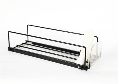 China Clear 660mm Shelf Pusher System Bottle Drink Divider Pusher For Supermarket Display for sale