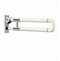 China Stainless Steel 200KG Handicap Handrails For Toilets Anti Slip Folding Toilet Support Rail for sale