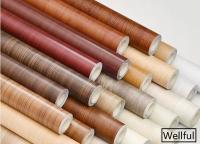 China SPC Floor PVC Printing Film 1300mm Width 0.07mm Thickness Decorative Film for sale