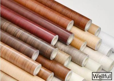 China SPC Floor PVC Printing Film 1300mm Width 0.07mm Thickness Decorative Film for sale
