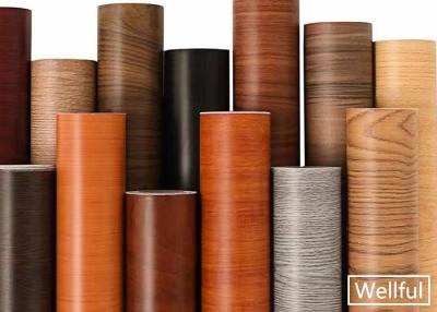 China Wood Decorative PVC Printing Film 0.07mm Thickness Waterproof 1300mm Width for sale