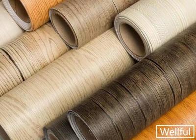 China Gravure Printing PVC Flooring Film Wooden Design 0.07mm Thickness 1000mm Width for sale