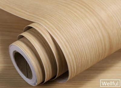 China Laminated PVC Decorative Floor Film 0.15mm with Wear Layer for Vinyl Flooring for sale
