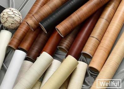 China SPC Floor PVC Printing Film Wooden Design Width 1000mm Heating Resistance for sale
