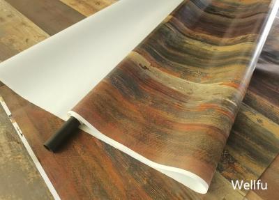 China Decorative PVC Printing Film 0.07mm Heating Resistance for sale