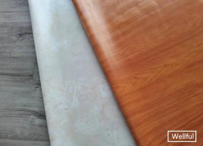China 1000mm Soft Decorative PVC Film 0.07mm For LVT Flooring Now In Roll Packaging for sale