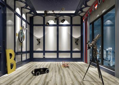 China PVC Vinyl Flooring Decorative Film 0.07mm Thickness 1000mm Width Wood Grain Design for sale