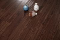 China Residential PVC Vinyl Plank Flooring Dark Wooden Color 2.0mm Thickness Wear Resistant for sale