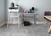 China PVC Grey Marble Color Film 0.07mm x 1000mm Smooth Surface No Paint Smell for sale