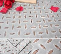 China Industrial EIR Floor Garage Waterproof Vinyl Flooring Stainless Steel Look 4mm Thick for sale
