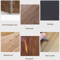 China Luxury Vinyl Floor Tiles Fire Proof Anti Scratch 2.0mm Thickness 0.07mm Wear Layer for sale