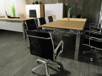 China Luxury Vinyl Tile Click Flooring UV Coating 4mm Thick Moisture Resistant LVT for Office for sale