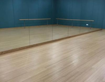 China Dancing Room LVT Plank Flooring Dryback Loose Lay Wood Look Anti-slip 4mm for sale