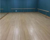 China Dancing Room LVT Plank Flooring Dryback Loose Lay Wood Look Anti-slip 4mm for sale