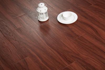 China Dark Wood Vinyl Sheet Flooring 2.0mm Waterproof Fire Resistant Indoor Wood Look for sale