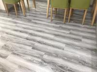 China Grey Nordic PVC Vinyl Plank Flooring 2.0mm Thickness Waterproof 6x36 Inch for sale