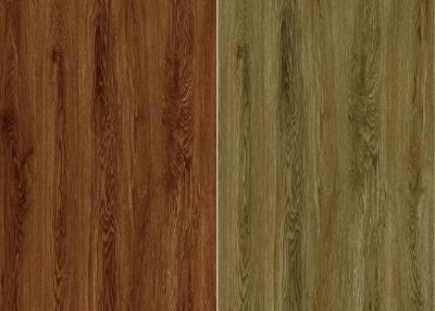 China Wood Grain Surface Texture Sheet Vinyl Flooring PVC Material SGS / CE Certification for sale
