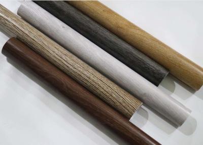 China Dark Wooden Gravure Printed PVC Film 1000mm Width Antique Color Waterproof for Flooring for sale