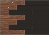 China Fire Resistance Luxury Vinyl Plank Flooring 2.0mm Dry Back Deep Embossed Surface Texture for sale